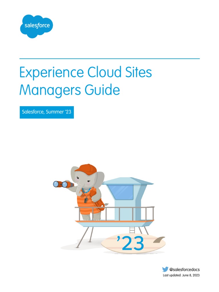 Salesforce Communities Managers Guide | PDF | Computing | Software Engineering
