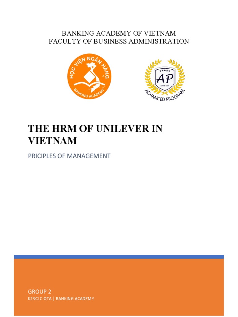 Unilever Vietnam's HRM Practices Analysis | PDF | Human Resource ...