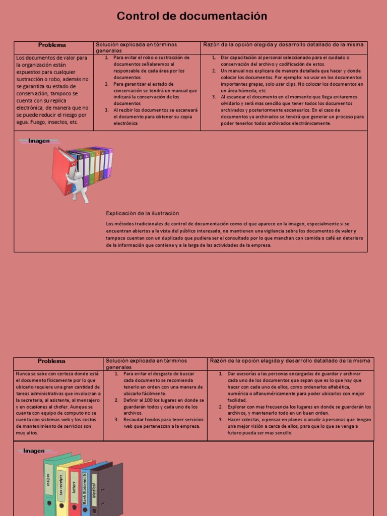 control de documentacion dia 18 | PDF | Gestión de registros