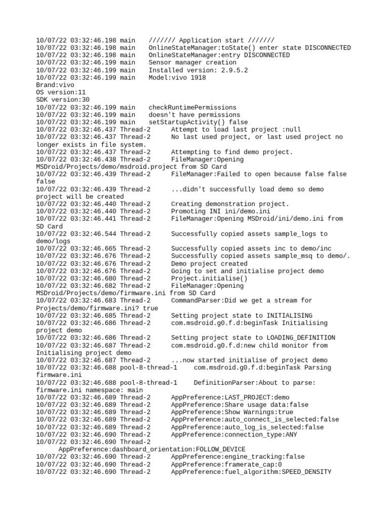 Debug Log | PDF | Software Engineering | Computer Data