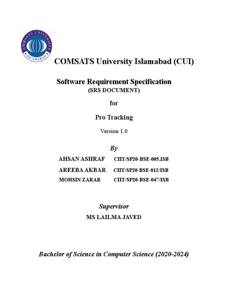 SRS Document | PDF | User (Computing) | Login