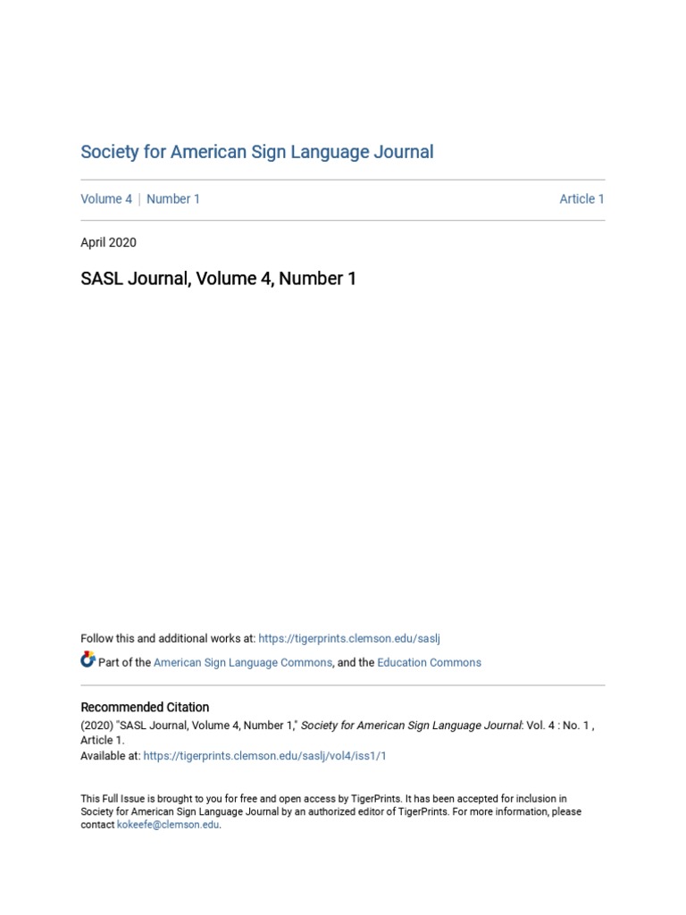 An Innovative Pedagogical Approach American Sign Language (ASL) Gloss ...