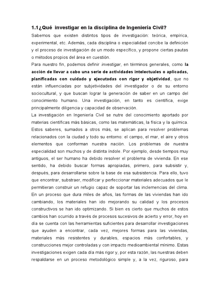 Casuistica de La Investigacion | PDF | Conocimiento | Ingeniería