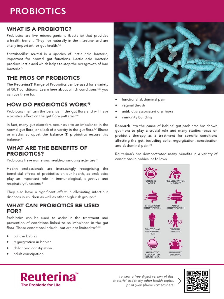 Probiotics Downloadable PDF | PDF | Probiotic | Gastrointestinal Tract