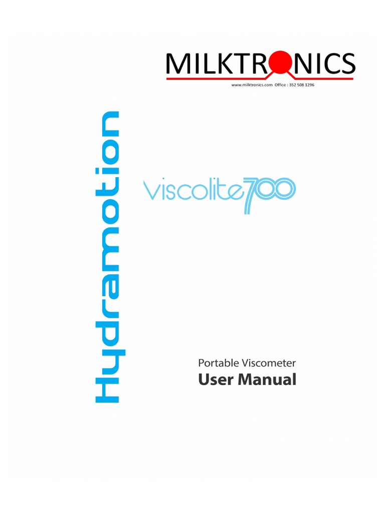 Viscolite-manual-1 | PDF