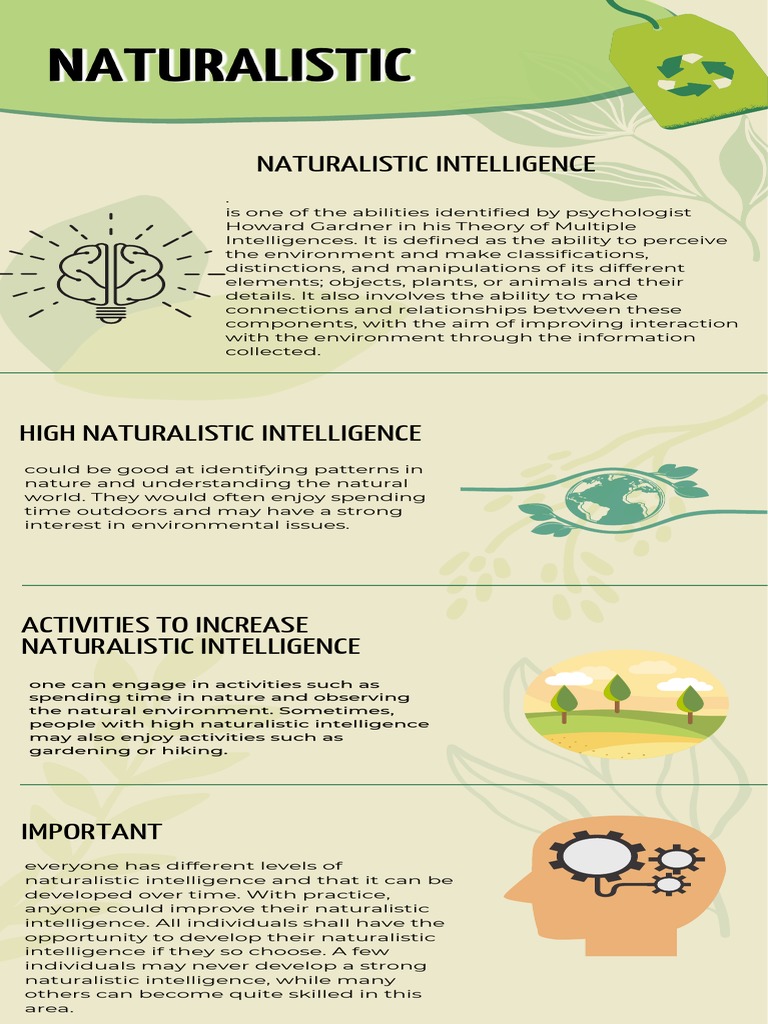 Naturalistic inteligence | PDF