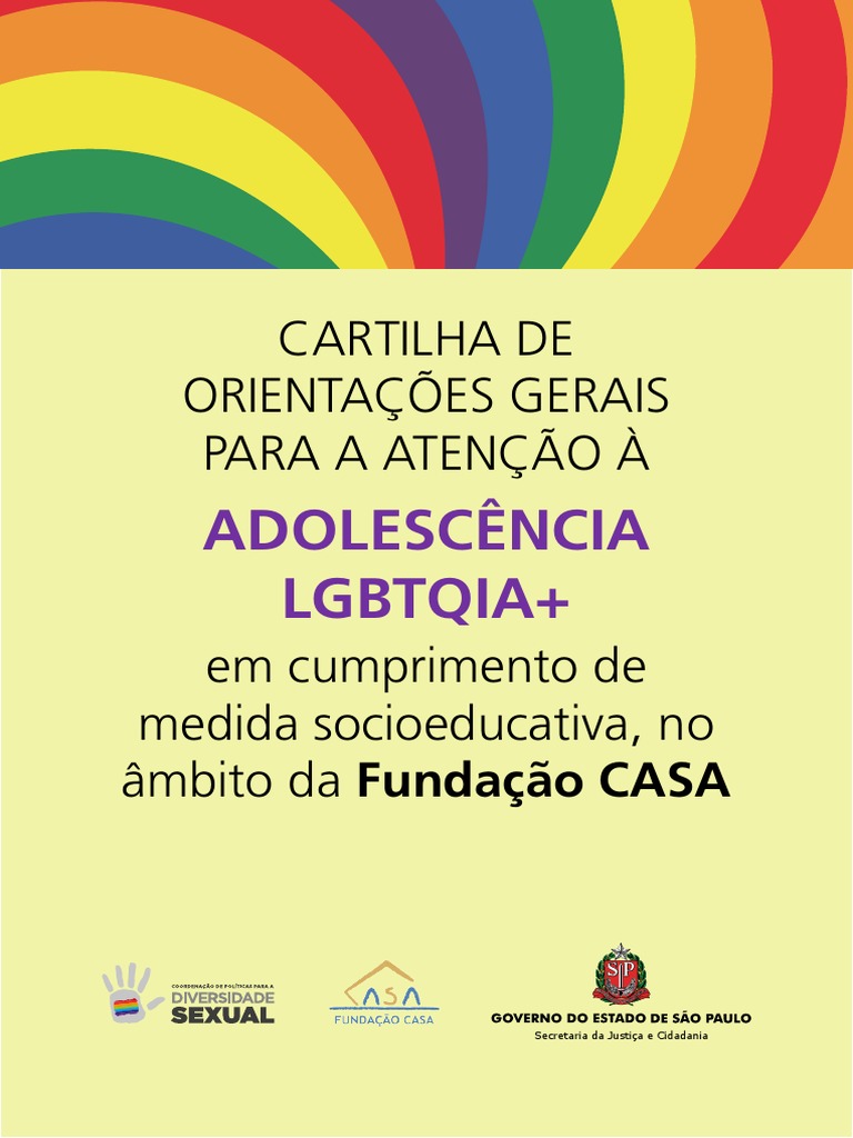 Cartilha_Orientacao_Adolescente_LGBT | PDF | Gênero | Estudos de Gênero