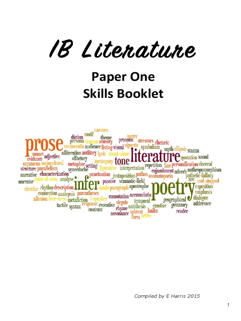Analyzing Poetry for IB Literature | PDF | Prometheus | Zeus
