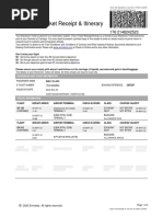 Harry Franklin Itinerary Qatar Airways Flight Ticket | PDF | Fee ...