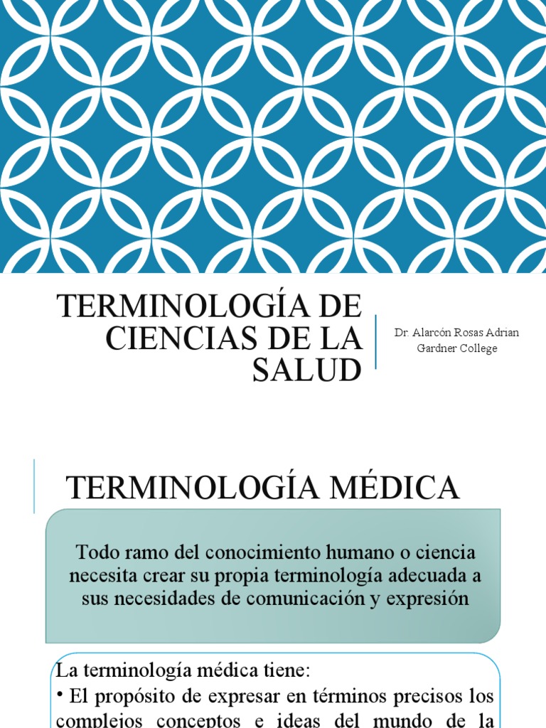 TERMINOLOGÍA DE CIENCIAS DE LA SALUD | PDF | Palabra | Estómago