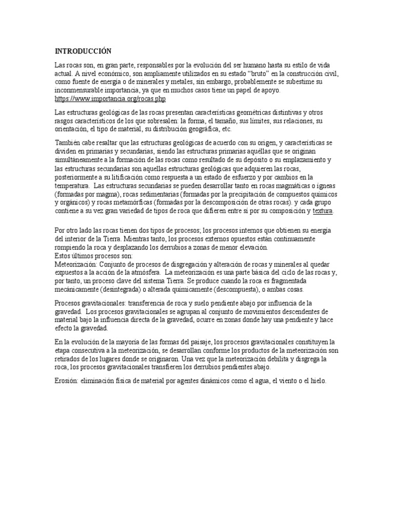 Introducción Geociencias | Descargar gratis PDF | Roca (geología ... Introducción Geociencias | Descargar gratis PDF | Roca (geología ...
