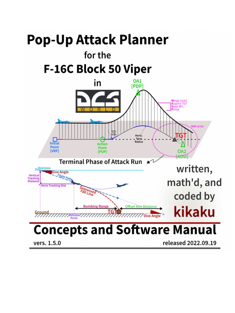 kikaku'sViperAttackProfileCalculator For DCS-Manual | PDF | Parameter ...