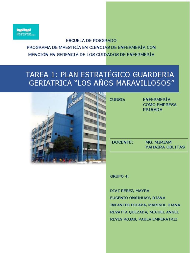 Trabajo Final Enfermeria | PDF | Vejez | Adultos