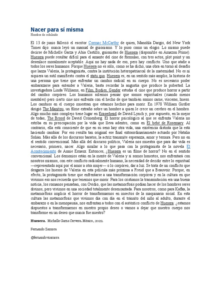 MLab Huesera | PDF | Amor