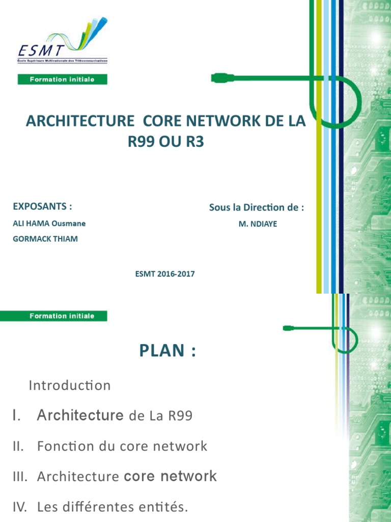 Architecture-core network de la R99 | PDF | Service général de radio par paquets | Mode de ...