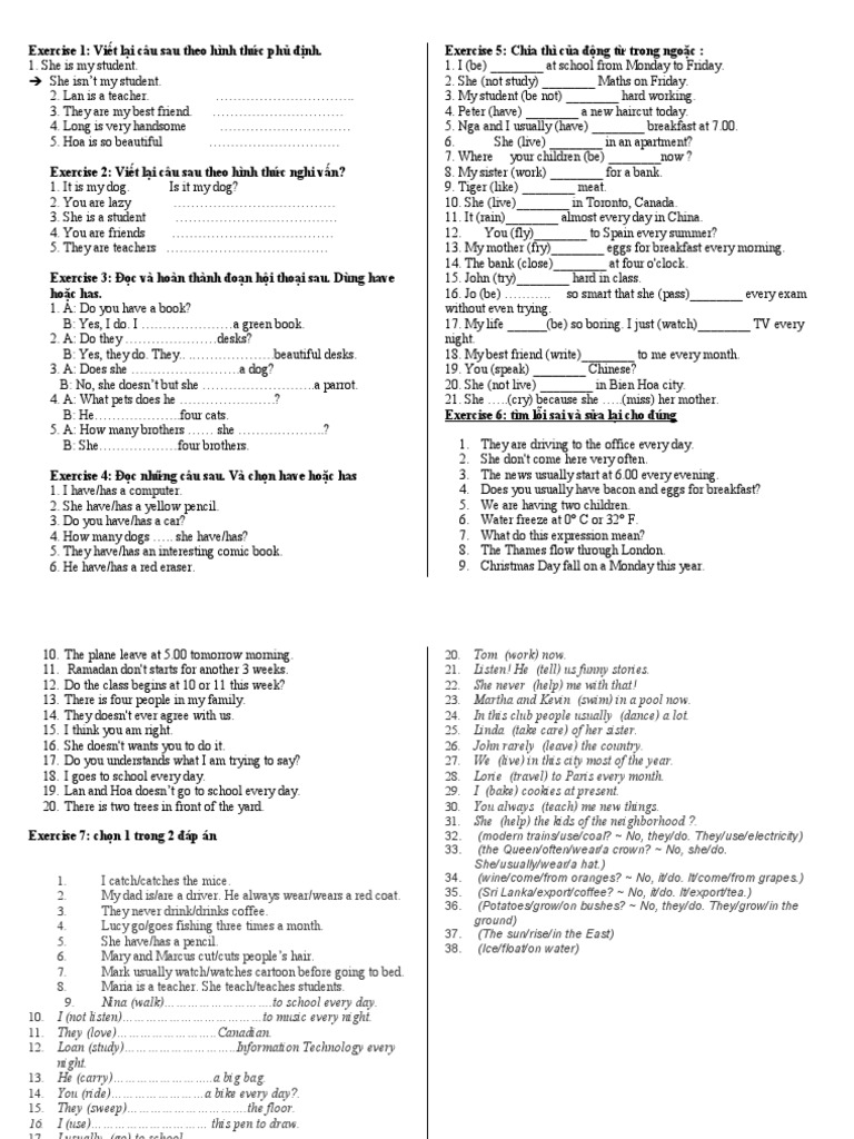 Exercise 2 Pdf 