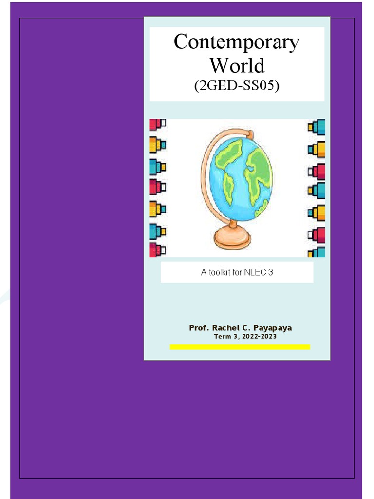 M1 ConWorld | PDF | Globalization | Cultural Globalization