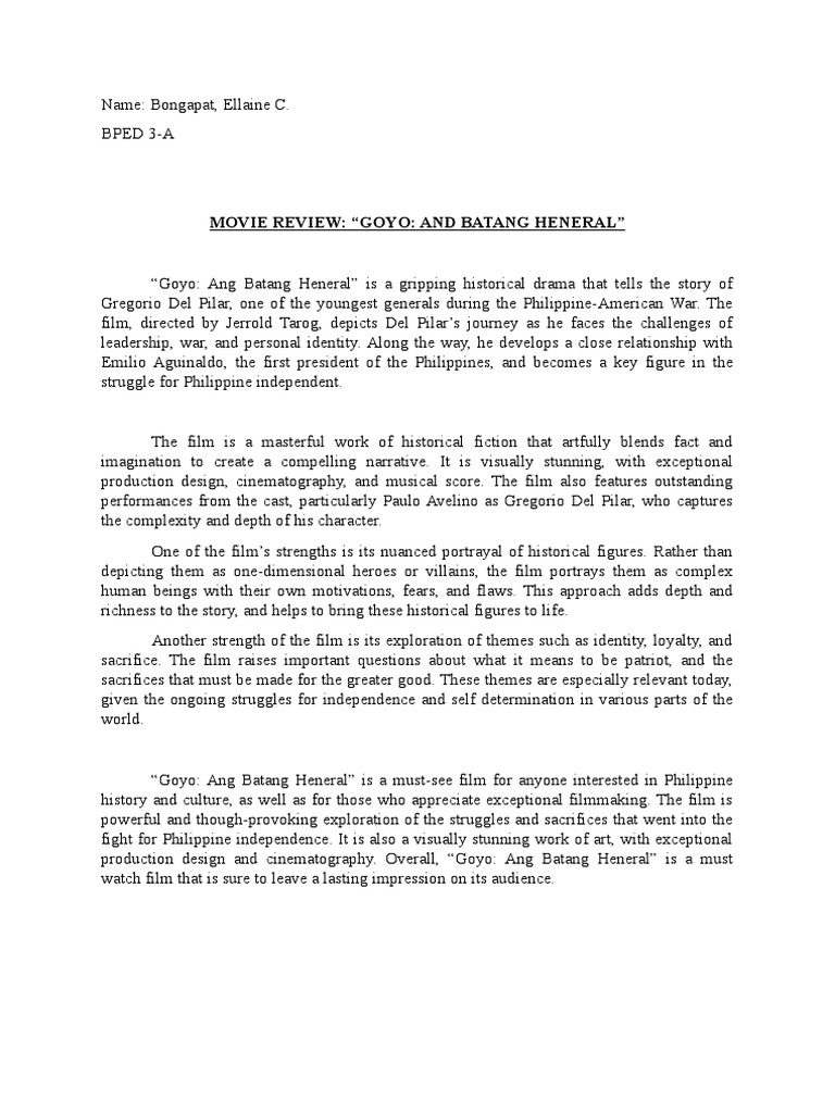 Movie Review | PDF | Politics | Social Science