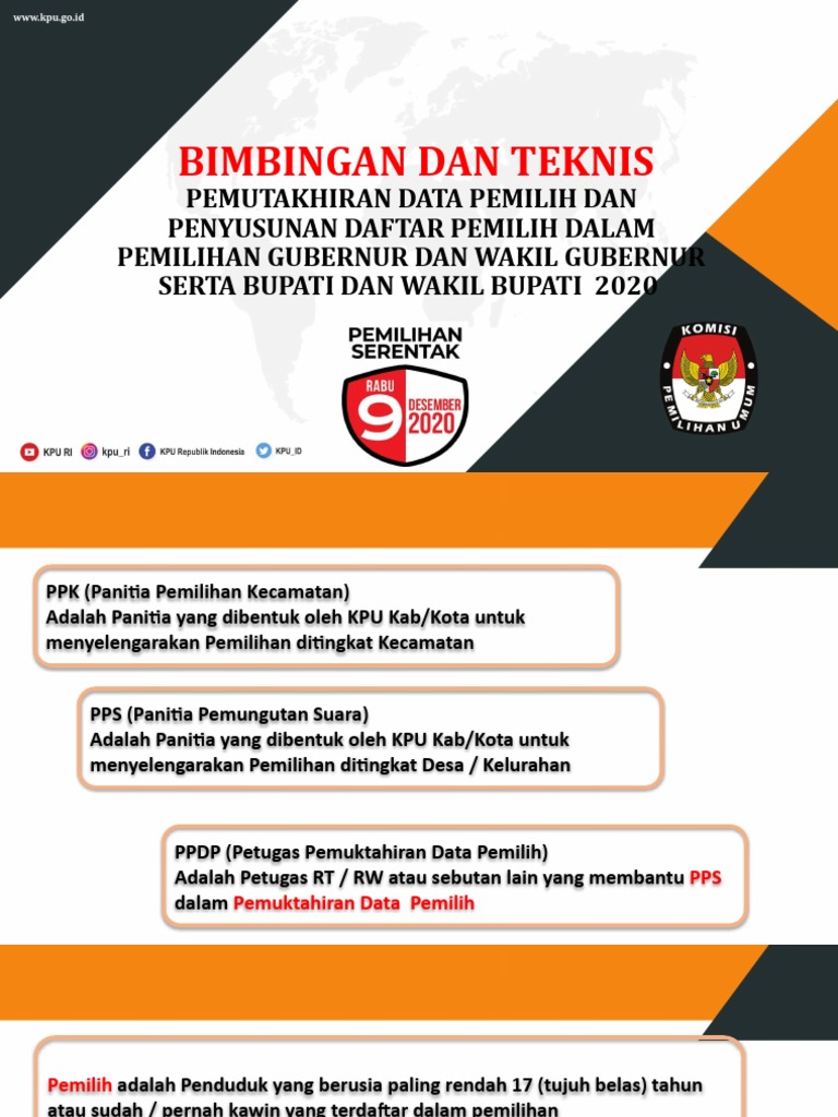 Presentasi Bimtek PPDP & Pps | PDF | Ilmu Sosial | Hukum
