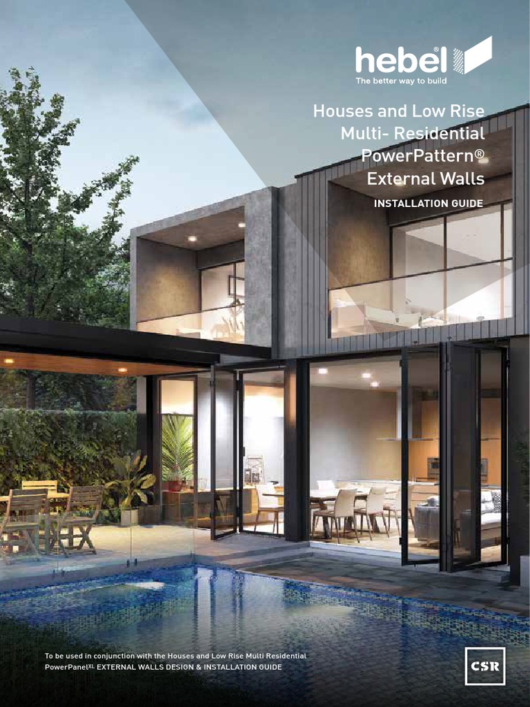 AAC HEBEL Design and Installation Guide | PDF | Building Insulation ...