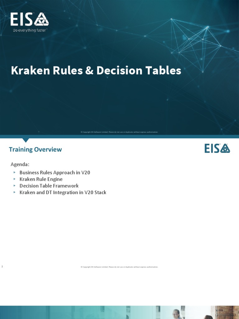 Kraken Rules and Decision Tables | PDF | Boolean Data Type | Software