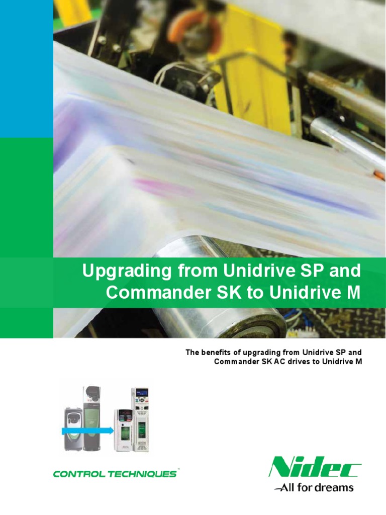 Ct Commander Sk To Unidrive M Migration Pdf Programmable Logic Controller Electric Motor