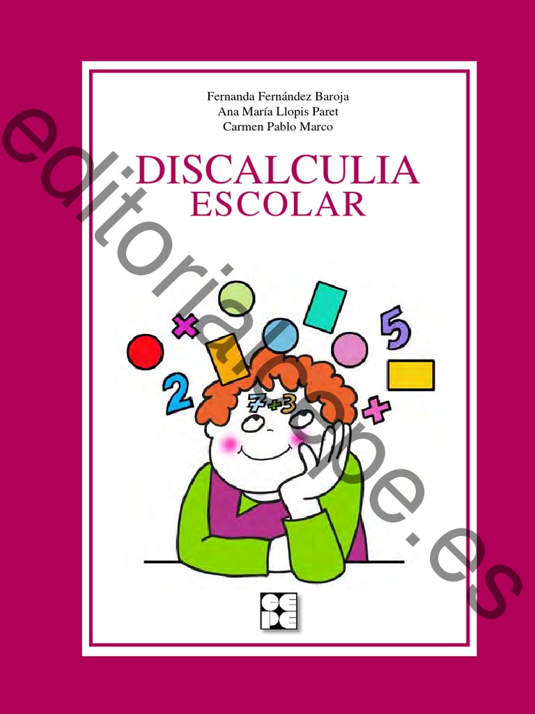Estrategias para abordar la discalculia | PDF | Pensamiento | Aprendizaje