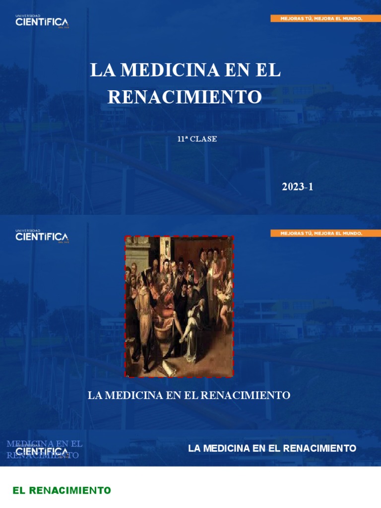 11 Clase Medicina Del Renacimiento | PDF | Tabaco | Medicina