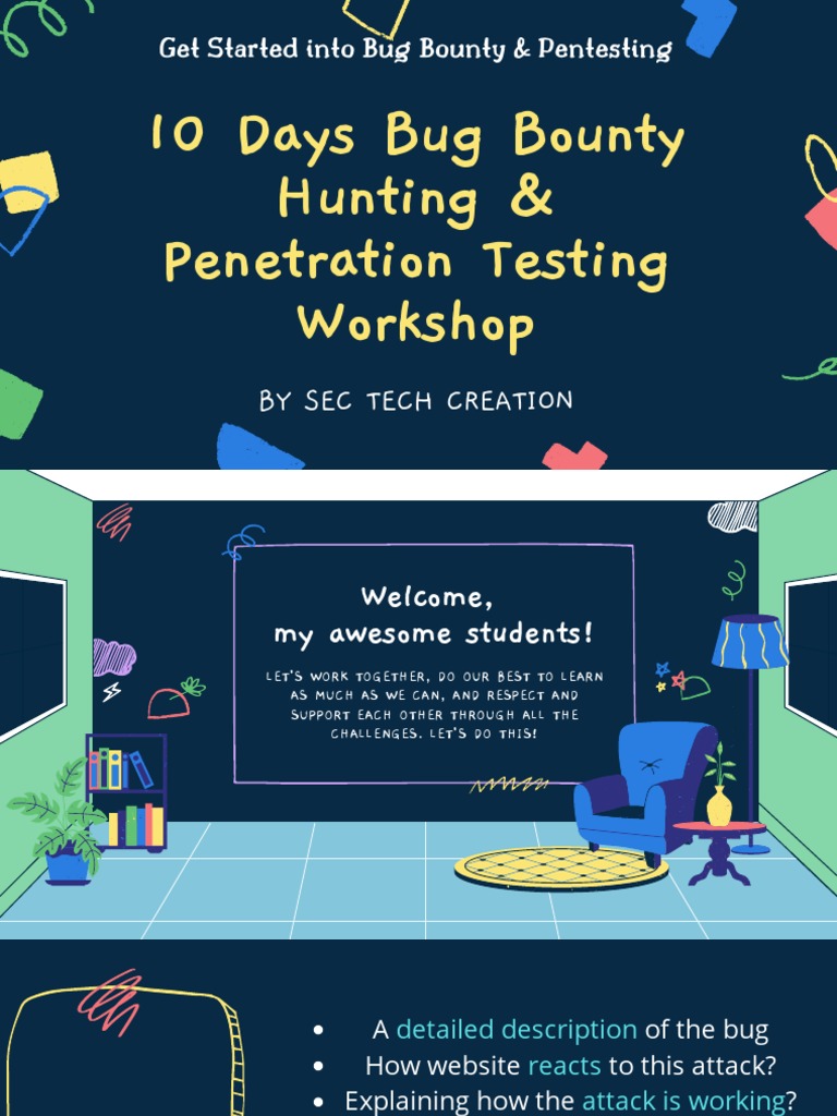 10 Days Bug Bounty Hunting Penetration Testing Workshop | PDF