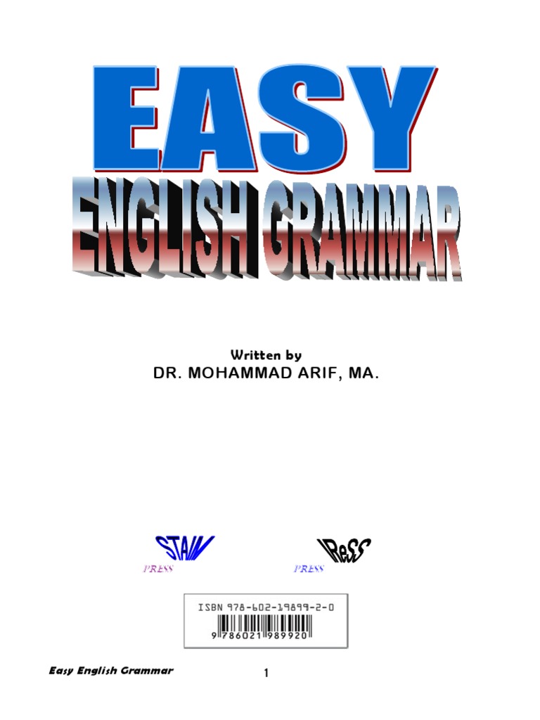 Buku-EASY ENGLISH GRAMMAR-m.arif | PDF