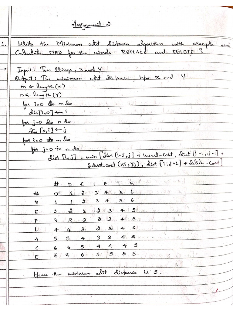 NLP 2ND Assignment | PDF NLP 2ND Assignment | PDF
