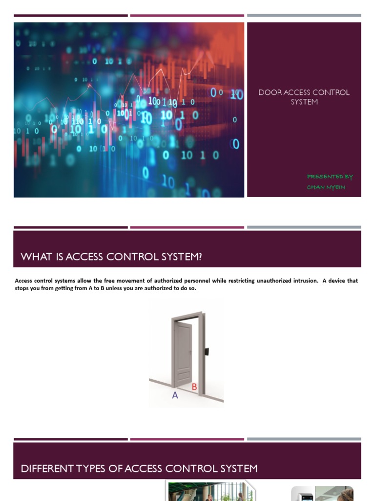 Door Access Control System | PDF | Access Control | Security Technology