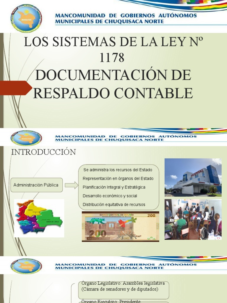 Sistemas de La Ley 1178 | PDF | Auditoría | Presupuesto