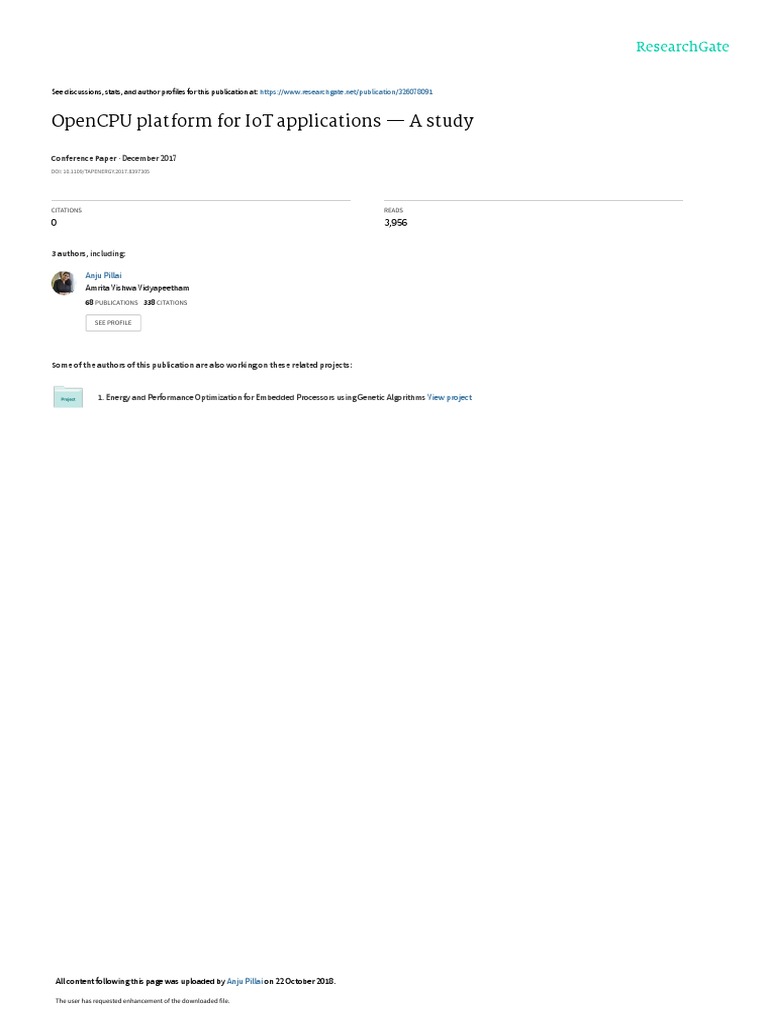 2017 OpenCPU | Download Free PDF | Internet Of Things | Server (Computing)