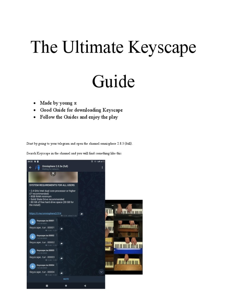 Keyscape Download Guide 2 | PDF