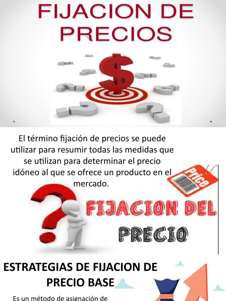 Fijacion de Precios | PDF
