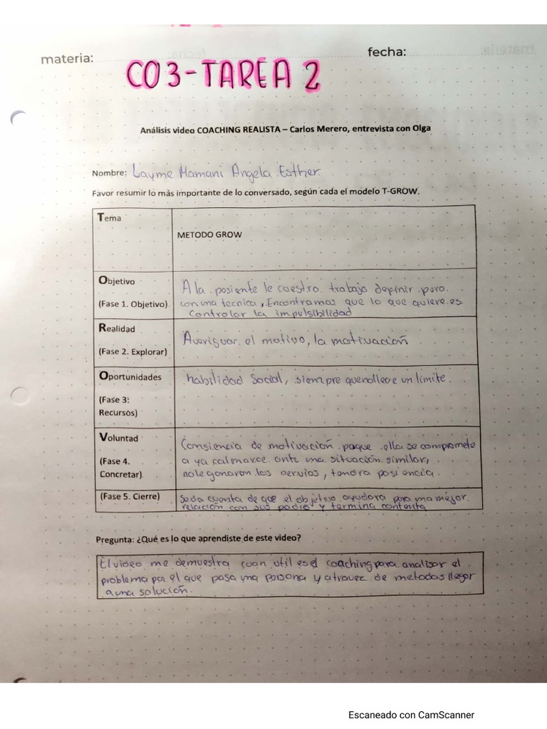 CO3 - Tarea 2 Layme Mamaní Angela Esther | PDF
