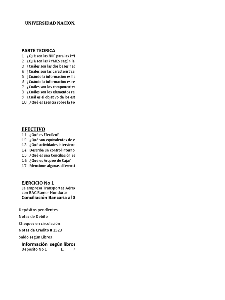 Guia Contabilidad II Primer Parcial 2015 | PDF | Bancos | Cheque