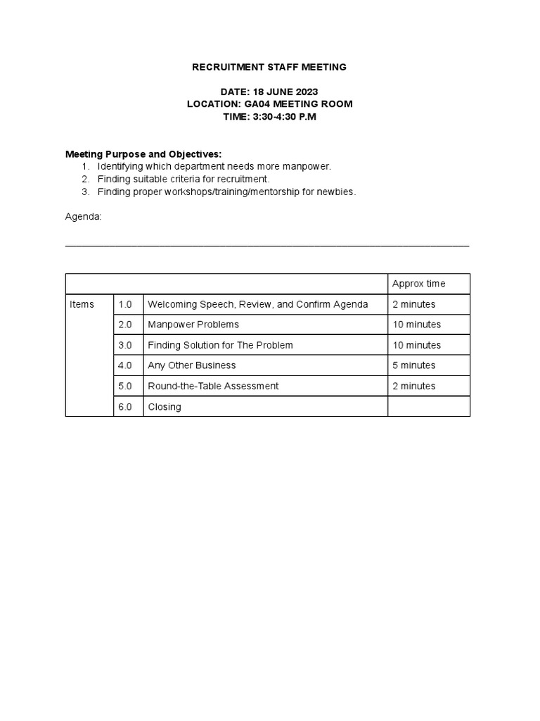 Participant Agenda | PDF
