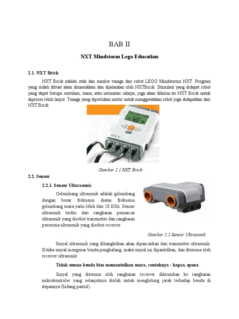 Modul Robotika 2021 BAB II | PDF | Sains & Matematika | Teknologi & Rekayasa