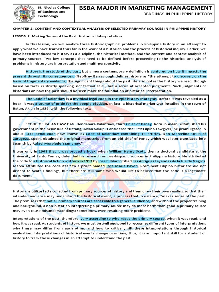 RPH Chapter 2 Lesson 2 | PDF | Philippines RPH Chapter 2 Lesson 2 | PDF | Philippines