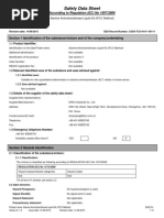 Ferrocid 8583 Safety Data Sheet | PDF | Toxicity | Toxicology