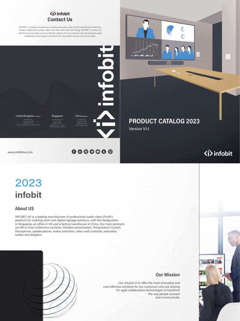 1 1 INFOBIT Catalog 2023V1.1 5.6M | PDF | Hdmi | Usb