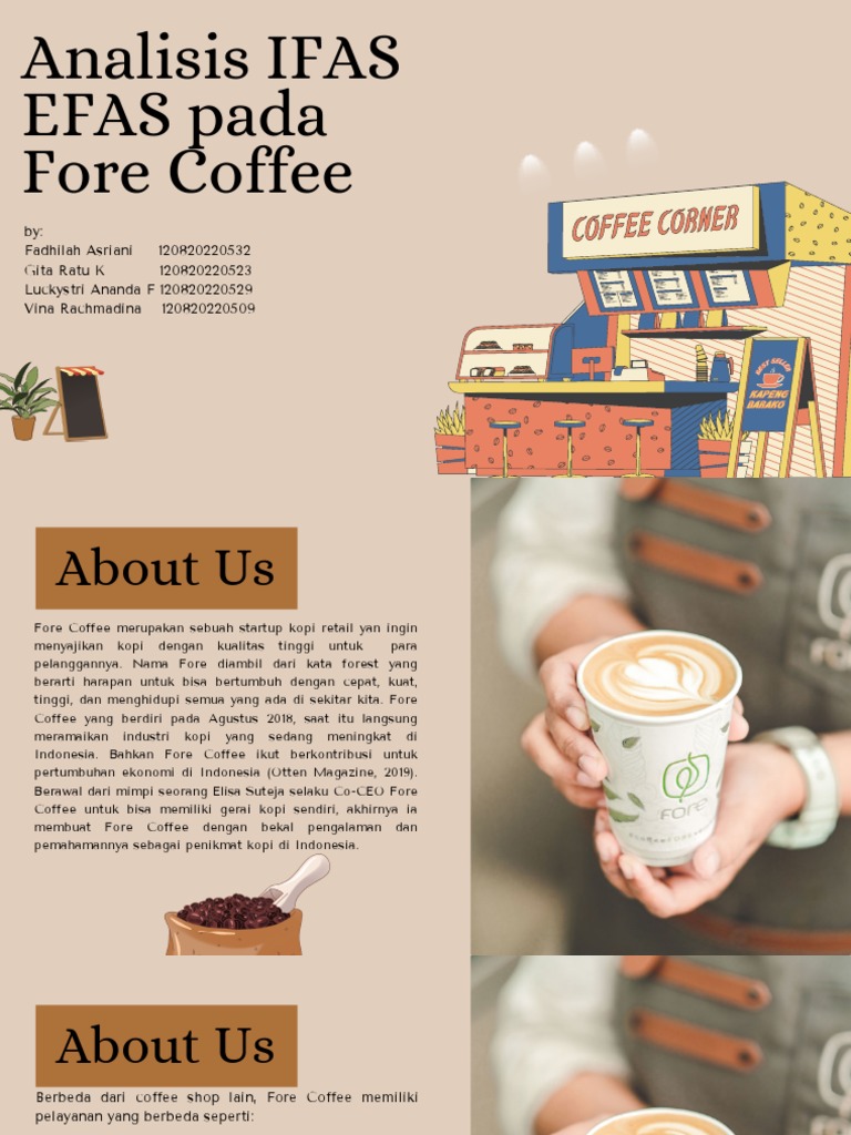 Analisis IFAS EFAS Pada Fore Coffee | PDF