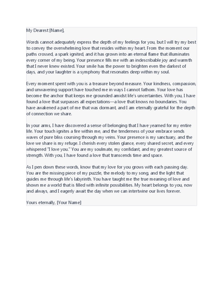 love letter 5 | PDF