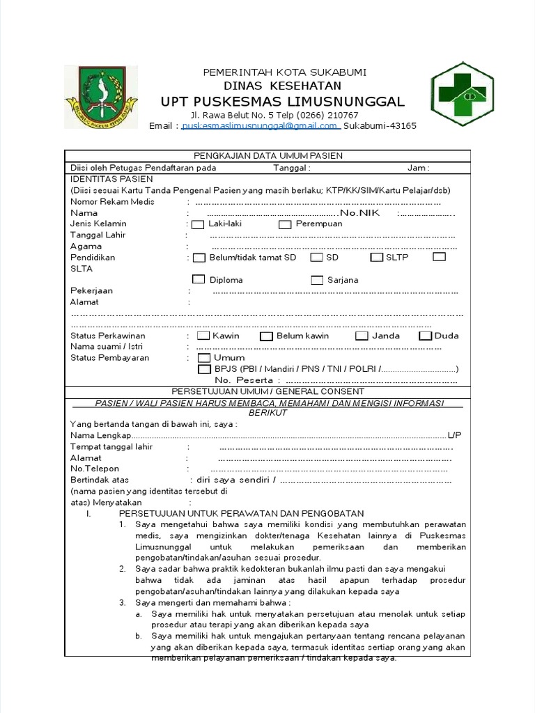 PDF Format General Consent - Compress | PDF
