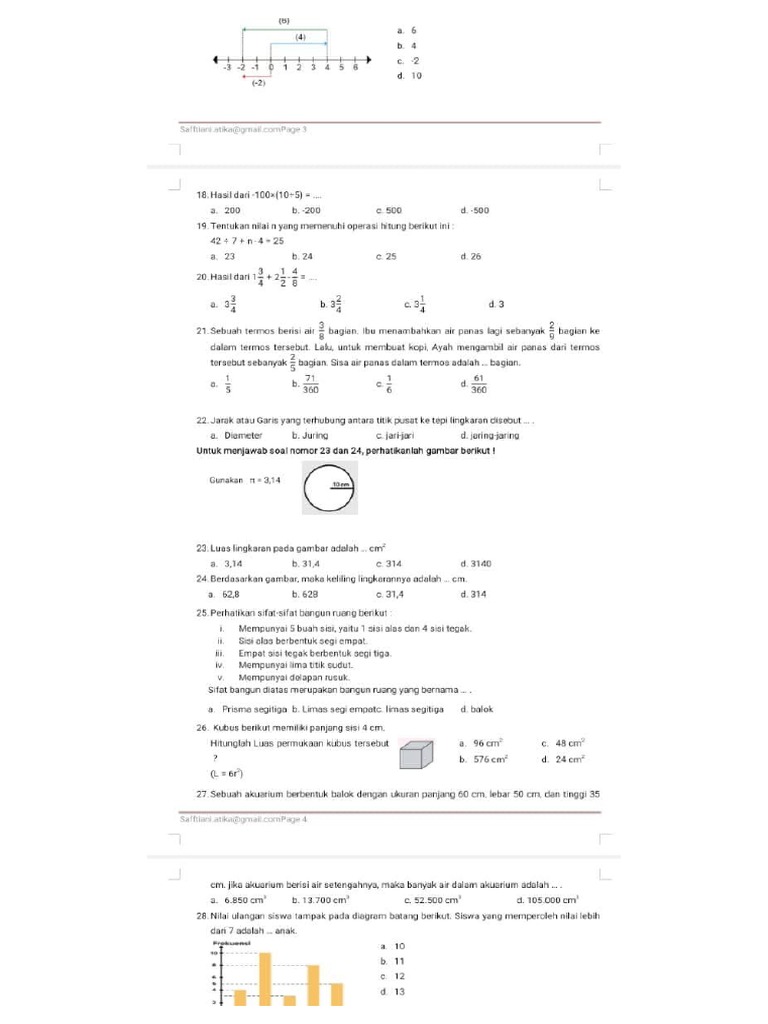 Soal Ujian Sofyan | PDF