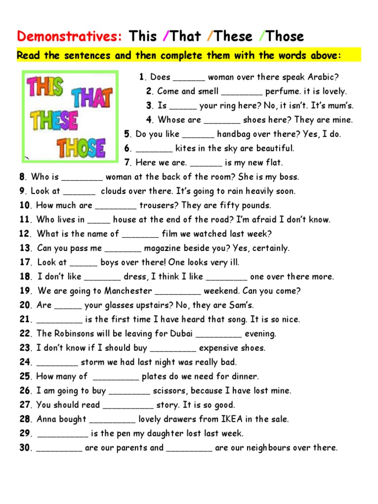 4.demonstratives | PDF