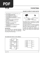 7474 Datasheet | PDF | Cmos | Mosfet