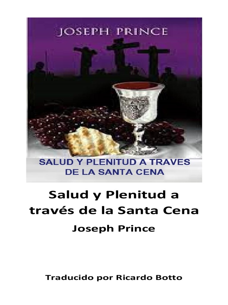 Salud y Plenitud en la Santa Cena | PDF | eucaristía | Jesús